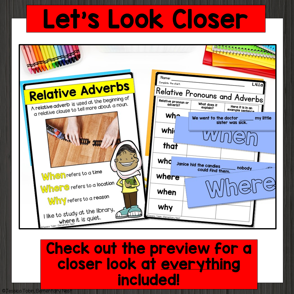 L.4.1.a Relative Pronouns And Adverbs