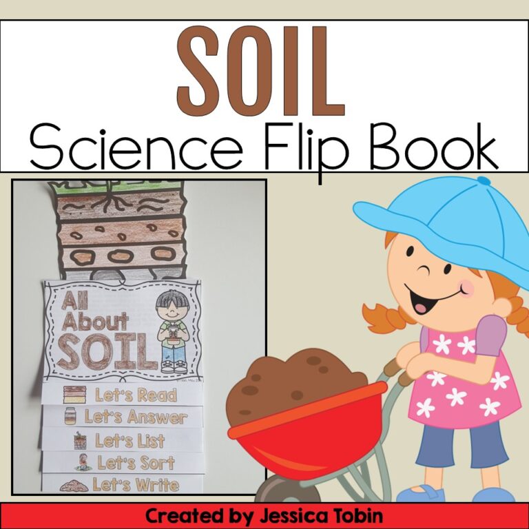 Soil Activities Reading And Writing Craftivity Flip Book