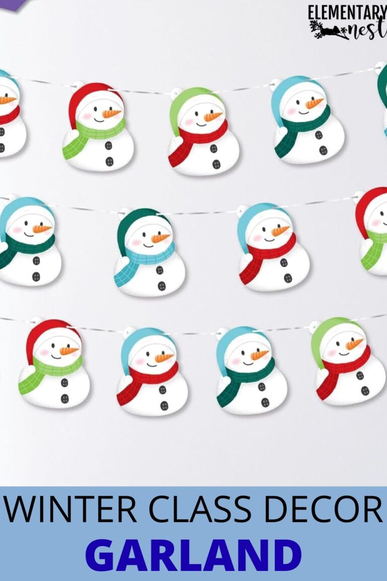 9 Easy Winter Classroom Decor Ideas