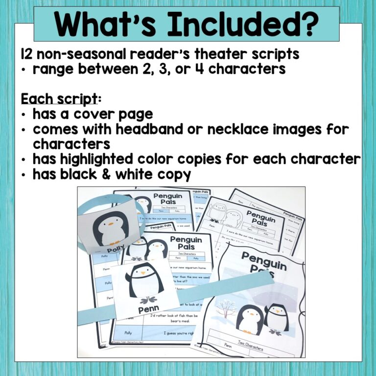 Winter Reader's Theater Reading Fluency Practice
