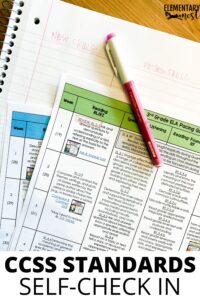 How To Do A Midyear Common Core Standards Check-In