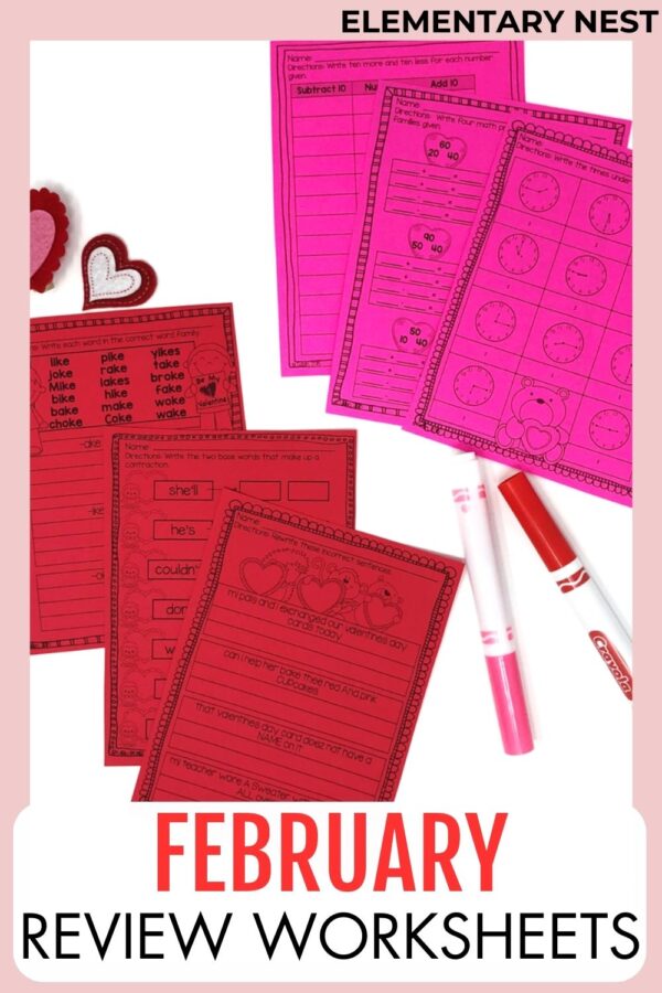 12 Amazing February Activities For Kindergarten Through 3rd Grade
