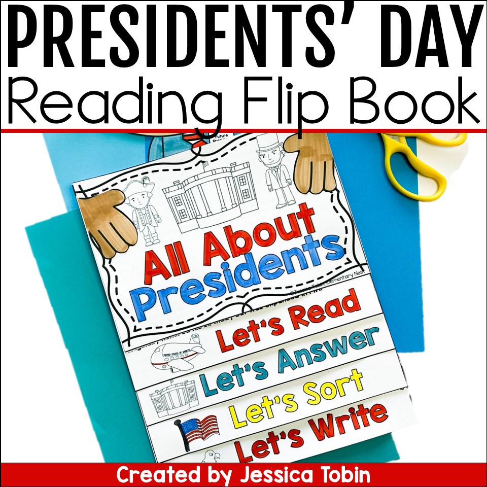 Presidents' Day Flip Book Activities