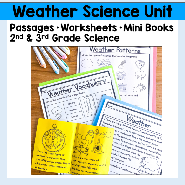 Weather Worksheets And Reading Passages
